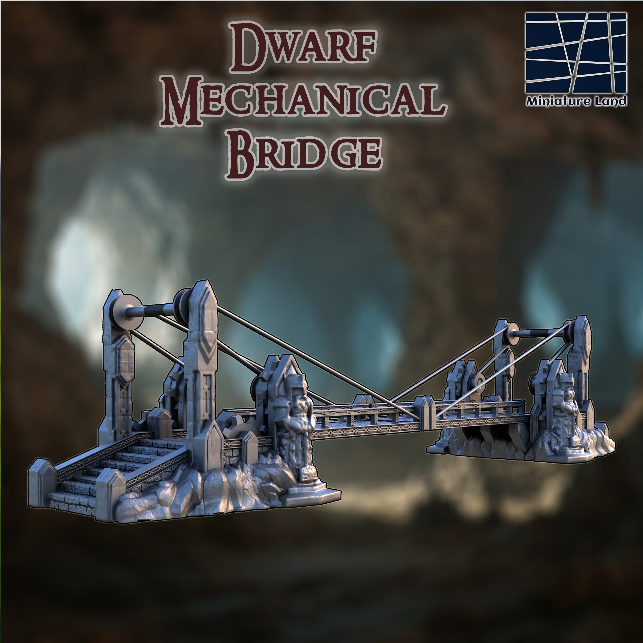 Dwarf Mechanical Bridge – Wargame Wonders